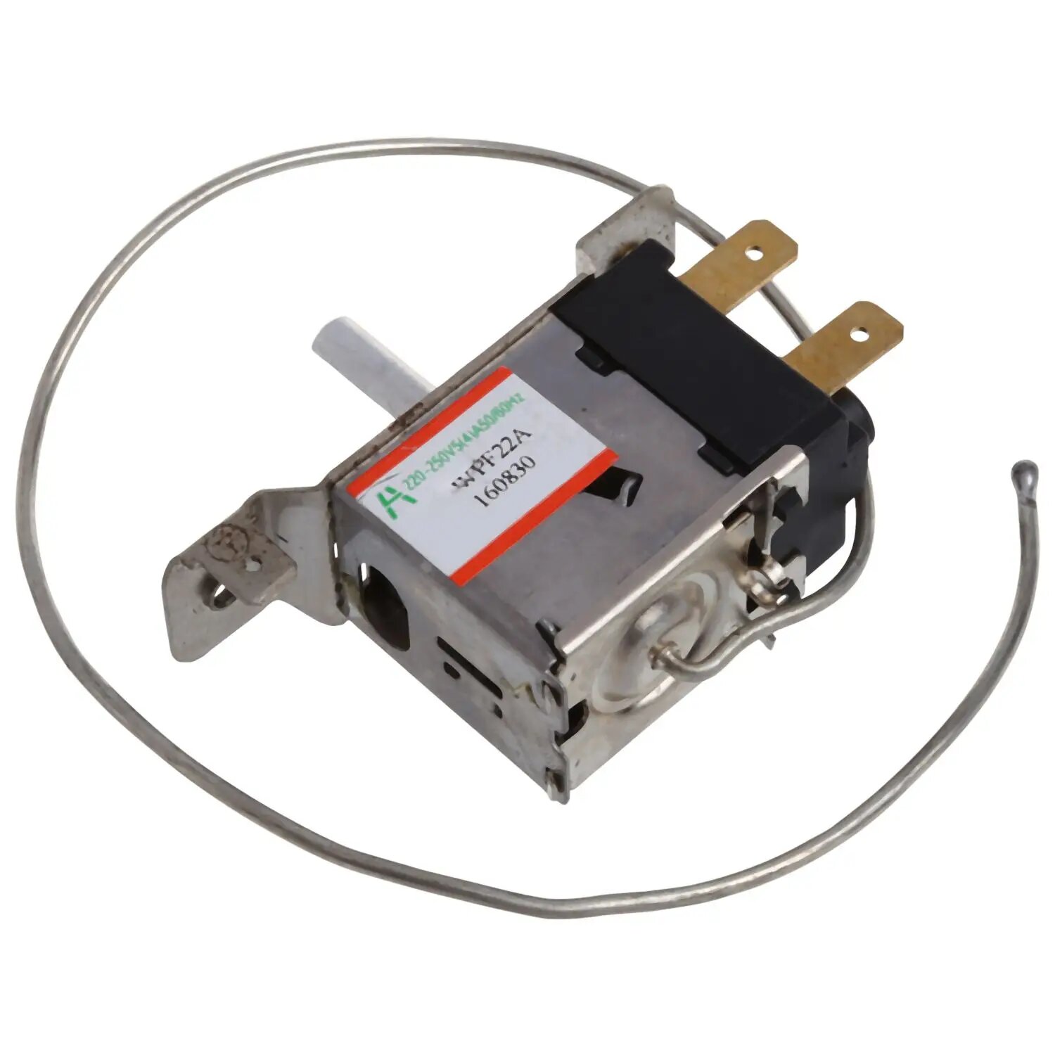 Термостат для холодильника WPF22A, 2-контактный, 220-250 В переменного тока, 5(4) А, Гц, аксессуары для холодильника, металлический шнур 30 см