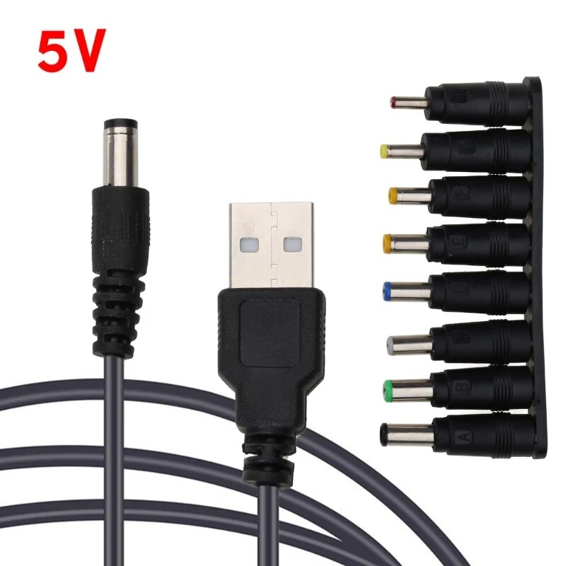 USB адаптер 5V сменными наконечниками