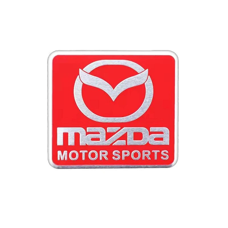 3D алюминиевая наклейка для кузова багажника автомобиля, автомобильная эмблема, внешние наклейки, аксессуары для Mazda 3, 6 ярдов, фотография, GJ, MS, BK