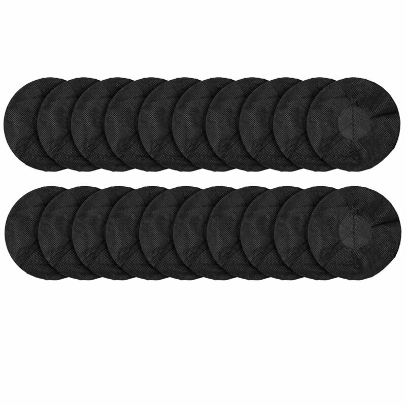 Одноразовые чехлы для наушников, 100 шт, черные black