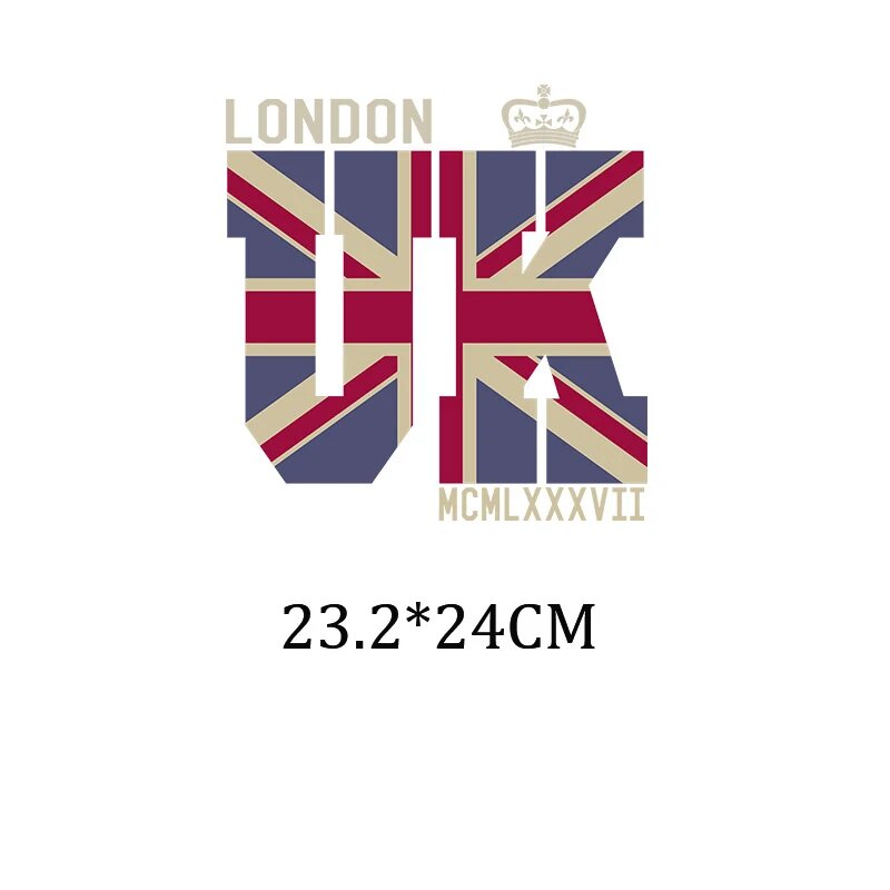 Термотрансферные наклейки "Тыквы, звезды, флаги" PGY HEHUOREN TH3507-14