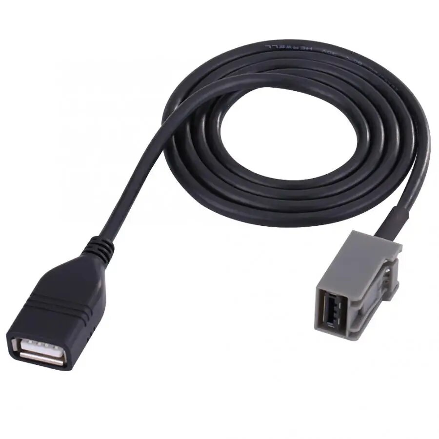 60 см Автомобильный USB 2,0 AUX-адаптер, кабель-удлинитель аудио для Jazz Outlander ASX 2009