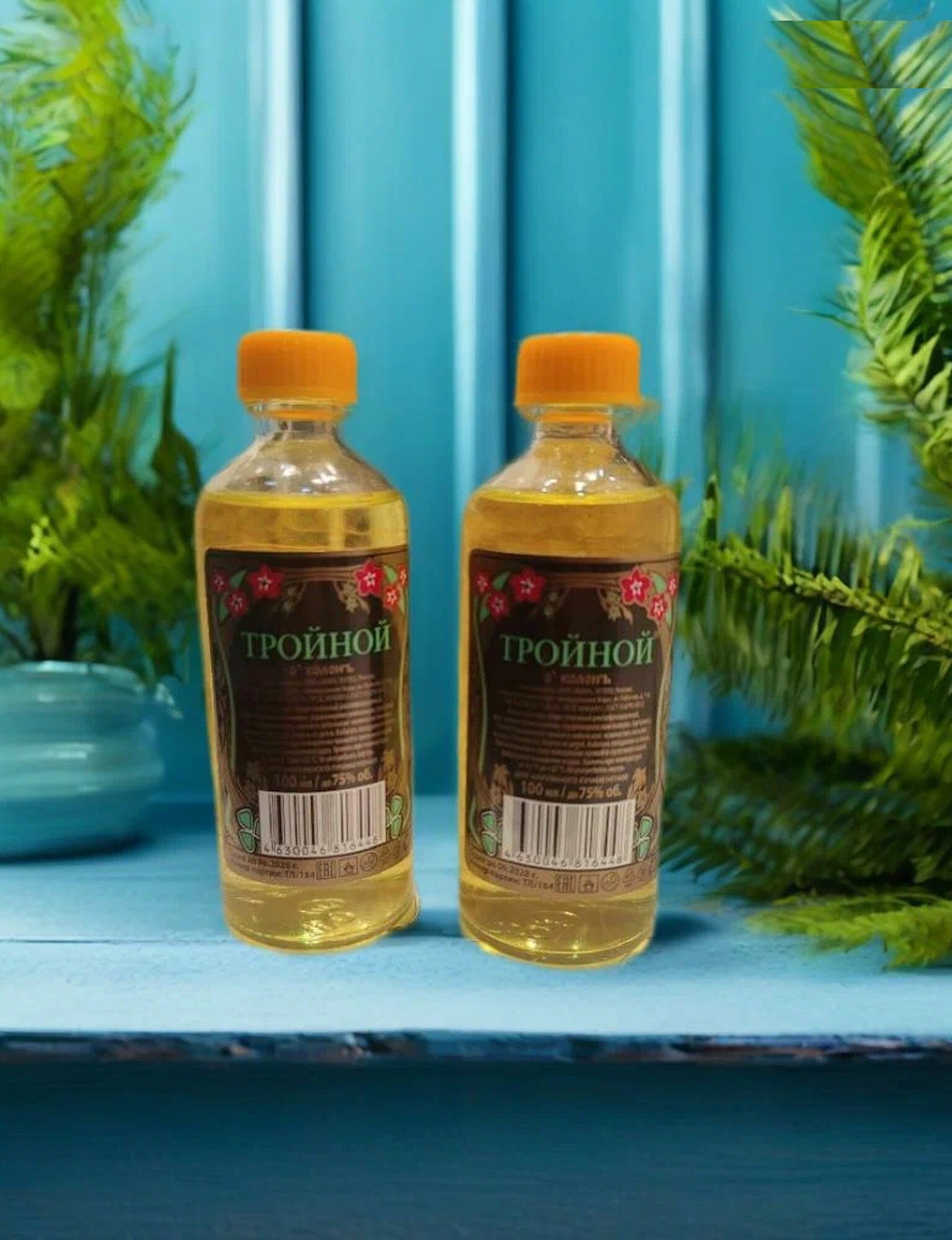 Лосьон после бритья Абар "Тройной", для всех типов кожи, 2 флакона