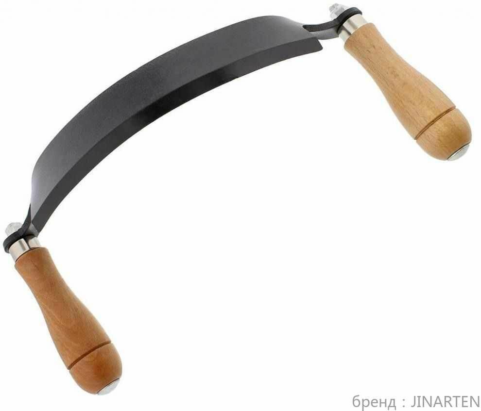8"портативная деревообрабатывающая протяжка, скребок для коры, оранжевый