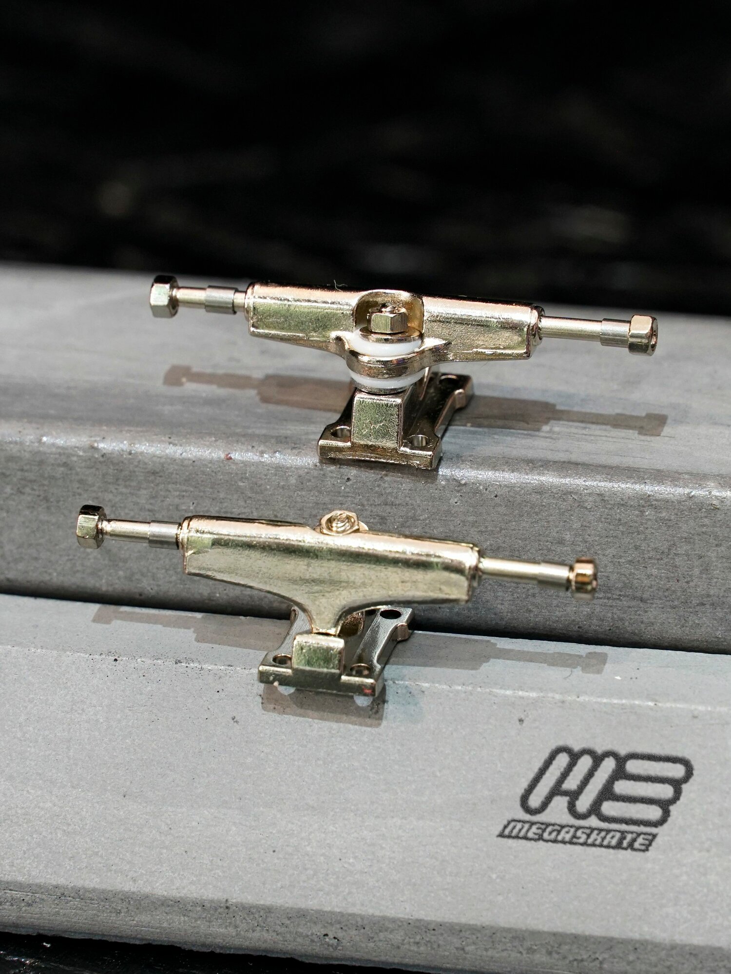 Подвески для фингерборда MSS Base 32 мм серебро