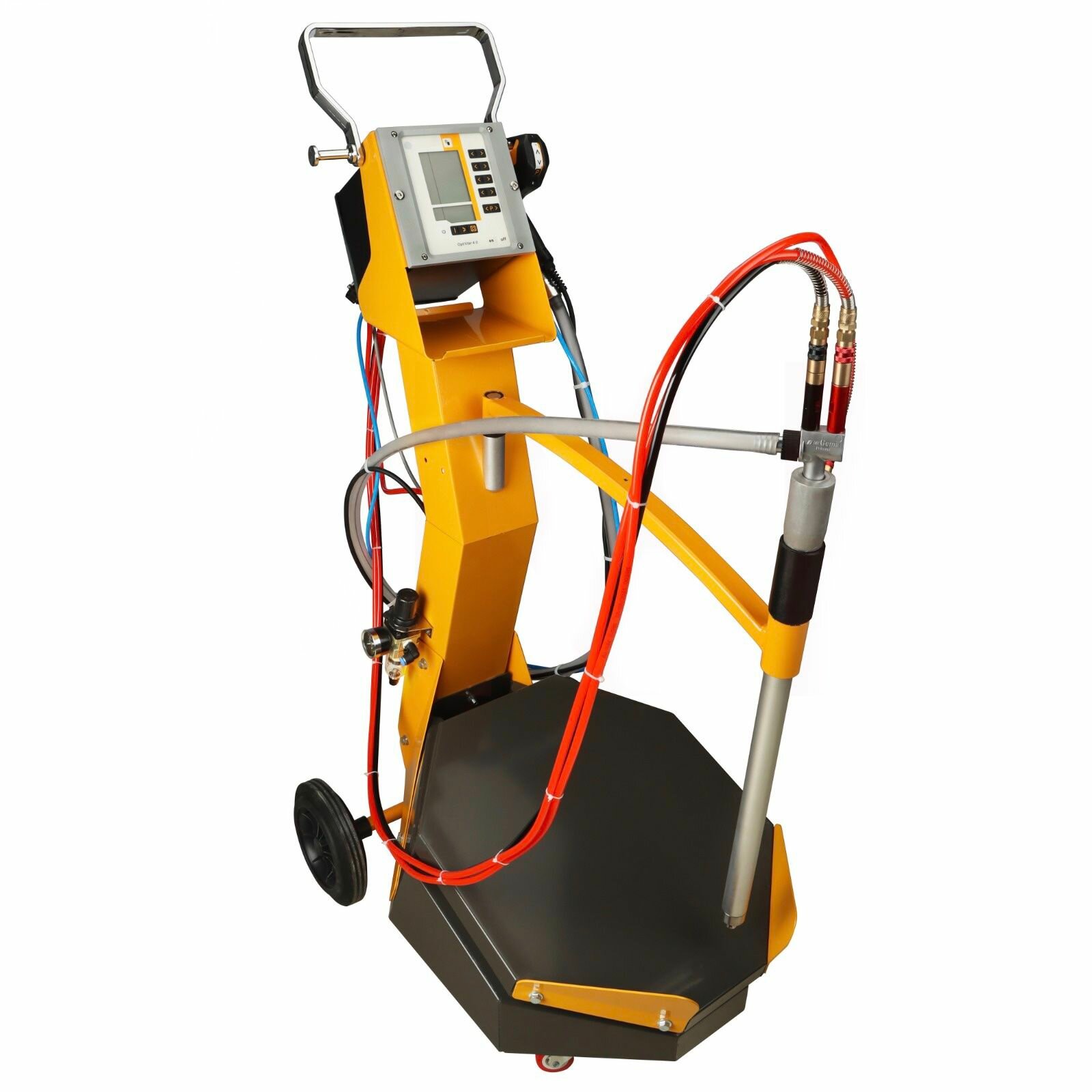 Установка порошковой покраски Delta Vibro с вибростолом