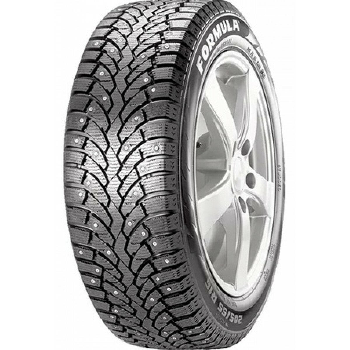 Зимние 215/55 R17 Formula Ice 98T ШИПованные (2023год) Россия