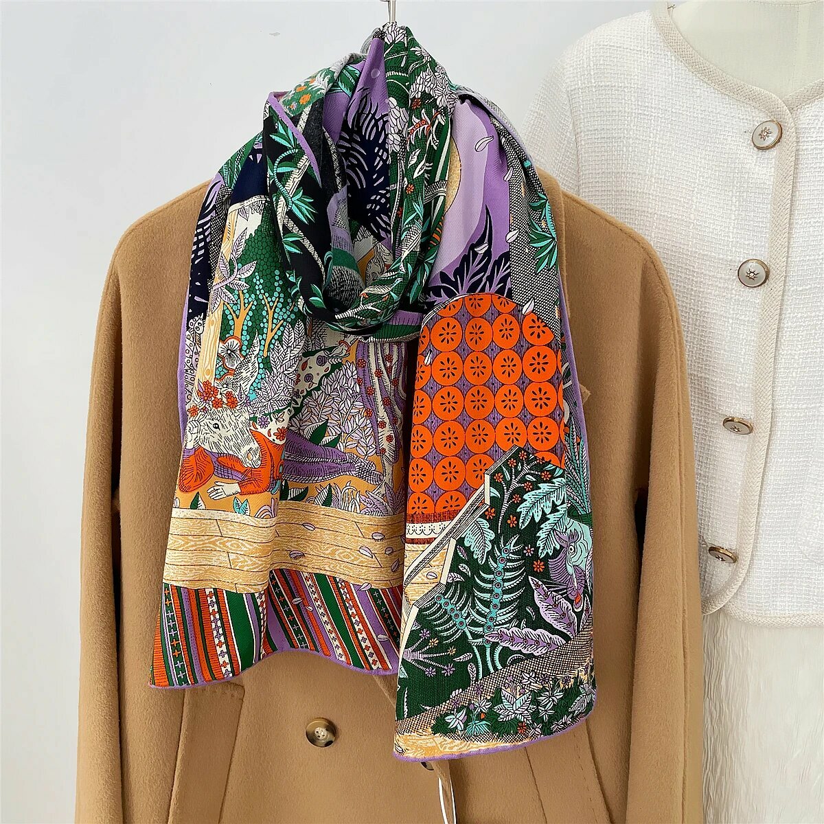 Шаль POBING для женщин