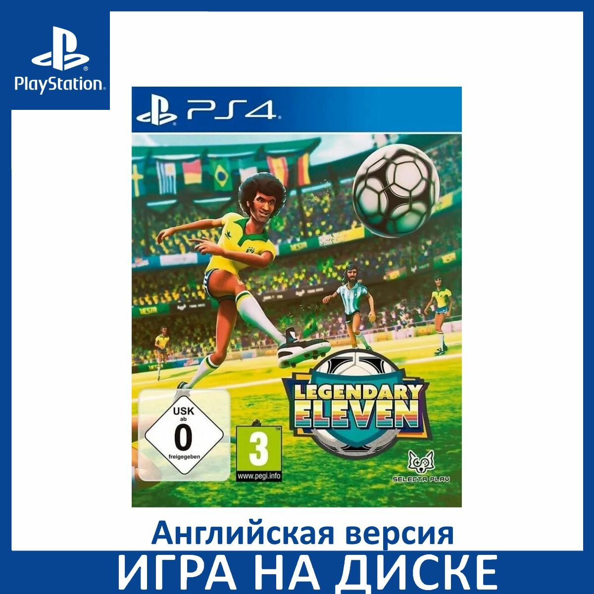 Игра Legendary Eleven PS4 Диск на PlayStation 4 Английская версия
