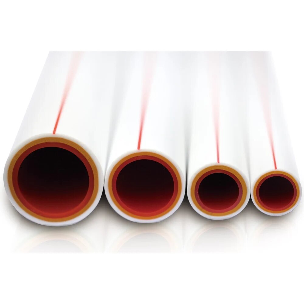 Труба Blue Ocean 20x2,8 полипропилен, армированная стекловолокном PN20 SDR 7,4 PPR-Fiber-G-HW(W)-20