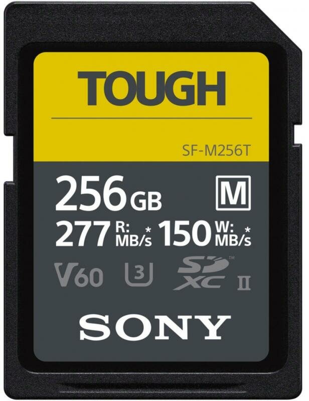 Карта памяти Sony 256GB SF-M/T2 UHS-II SDXC Memory Card (SF-M256/T2)