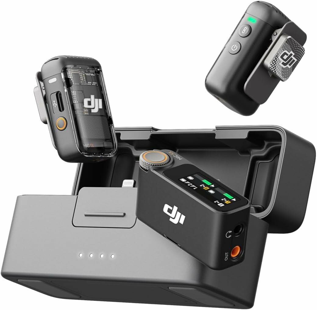 DJI Mic 2 (2TX+1RX+ Charging Case)