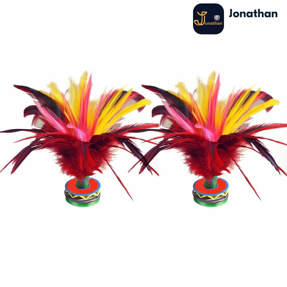 2 шт. красочные китайские воланы Jianzi для детей и взрослых