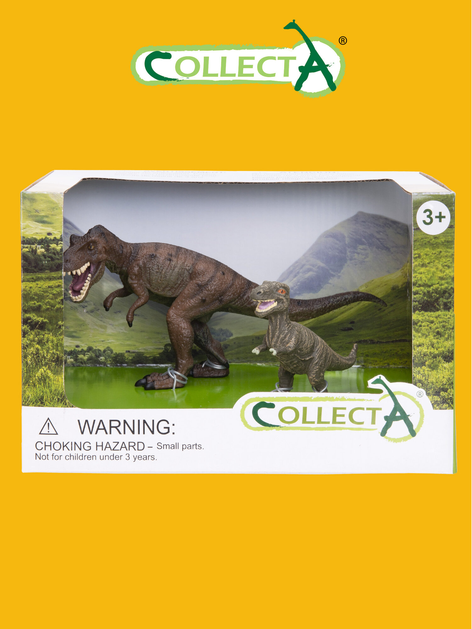 Набор фигурок Collecta "Динозавры (2 шт)" (набор №2), коллекционные, 89137