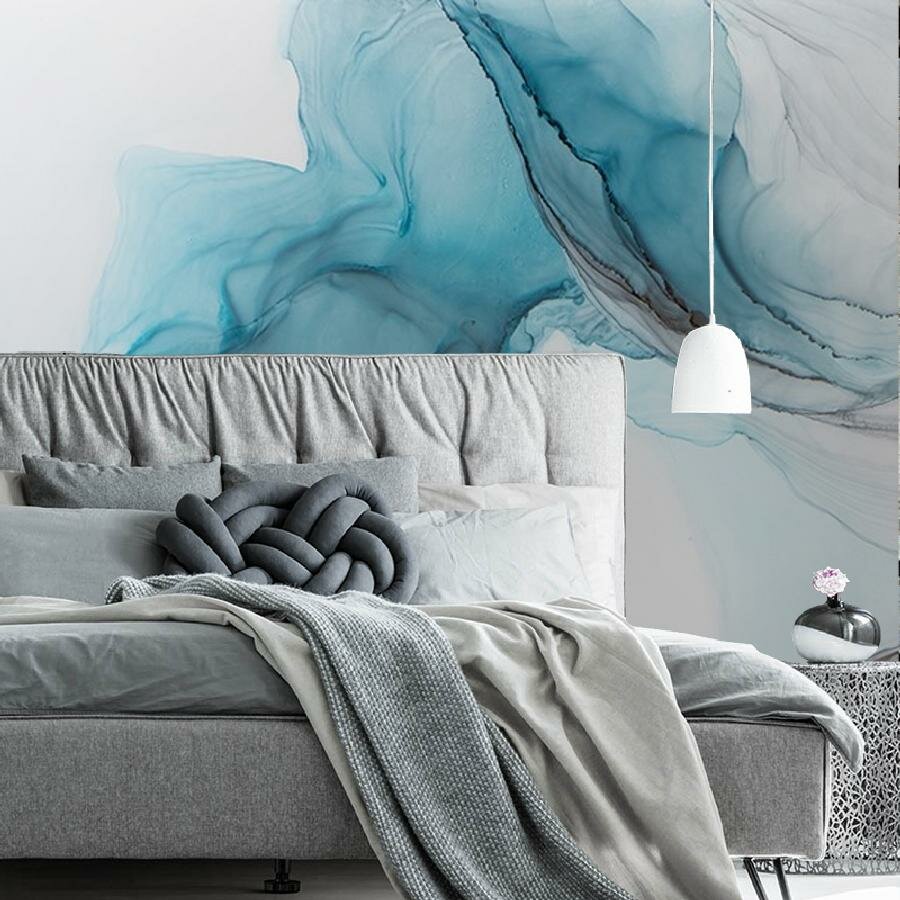 Фотообои Fluid 09 9-1912-S-Флок 270 x 200 см (ВхШ) Бесшовные, флизелиновые, влагостойкие обои MasterFresok