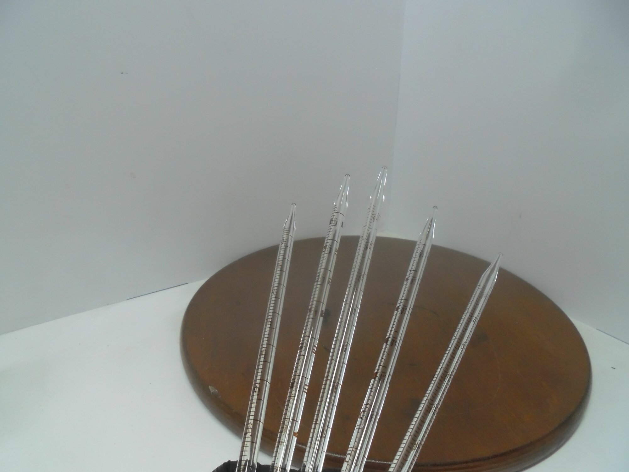 Пипетка стеклянная градуированная 2-1-2, 1 мл, 12 шт.