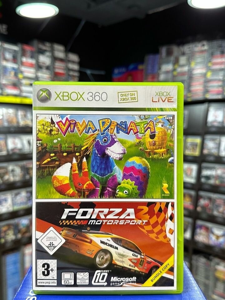 Игра Viva Pinata + Forza Motorsport 2 (Xbox 360) (Box)