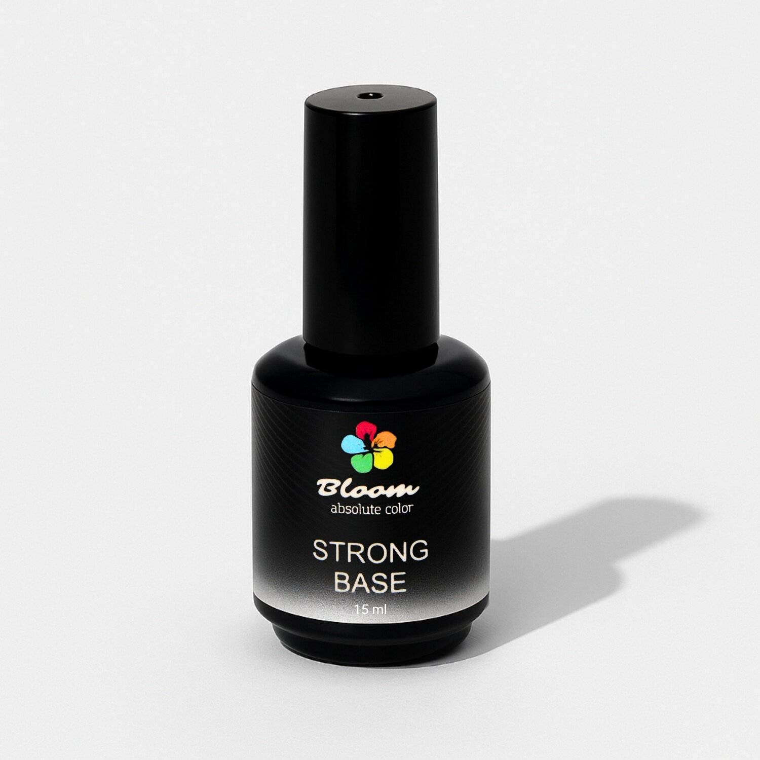 Жесткая база для гель-лака Bloom Strong Base прозрачная 15 мл