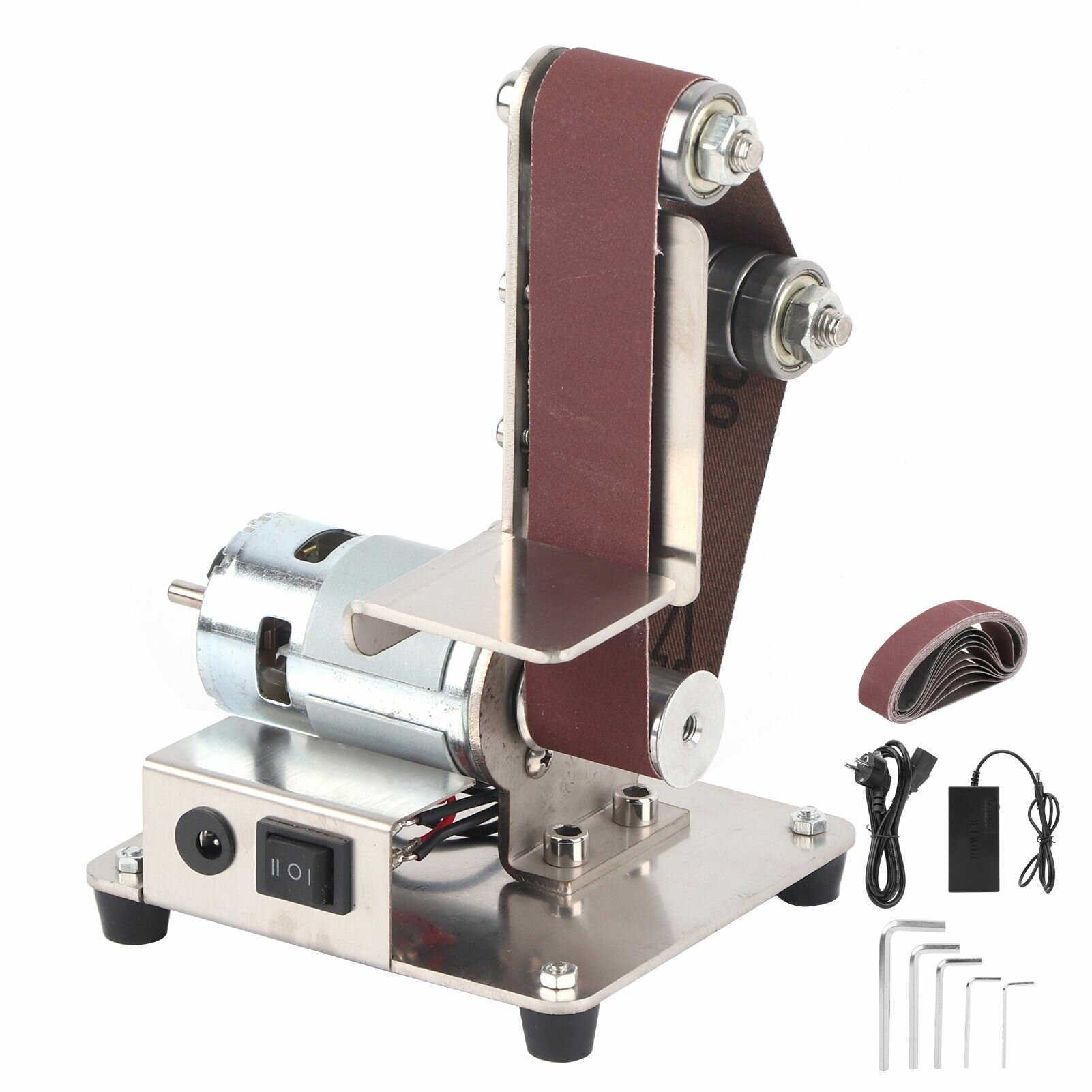 Многофункциональная шлифовальная машина 775, мини-электрическая ленточная шлифовальная машина, полировально-шлифовальный станок своими руками, вилка 110 240VEU
