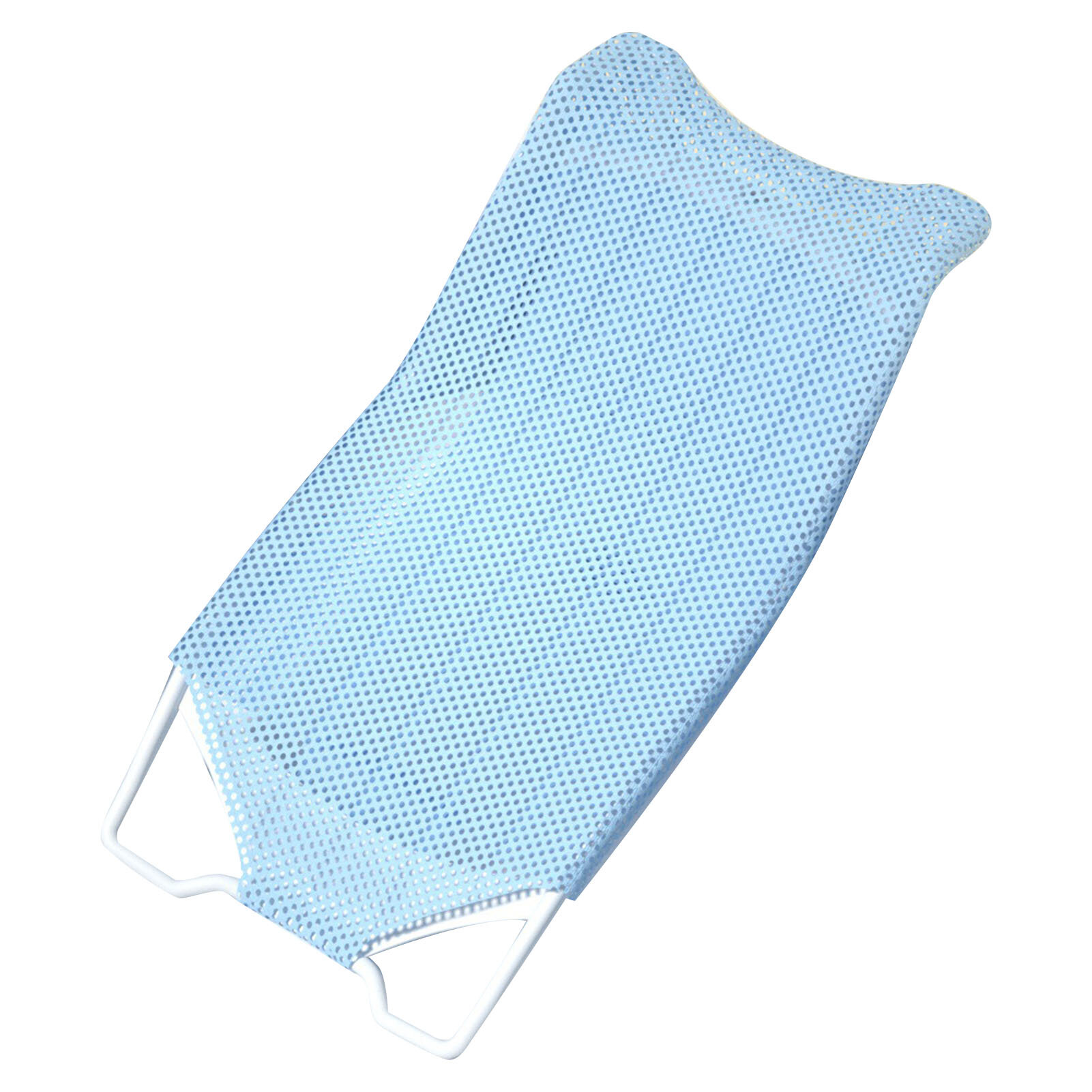 Универсальная регулируемая по высоте подставка для детской ванночки, удобная и устойчивая, для дома и путешествий, небесно-голубого цвета.