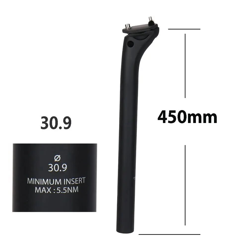 ELITA ONE Карбоновый Подседельный Штырь 20 мм 30.9x450mm