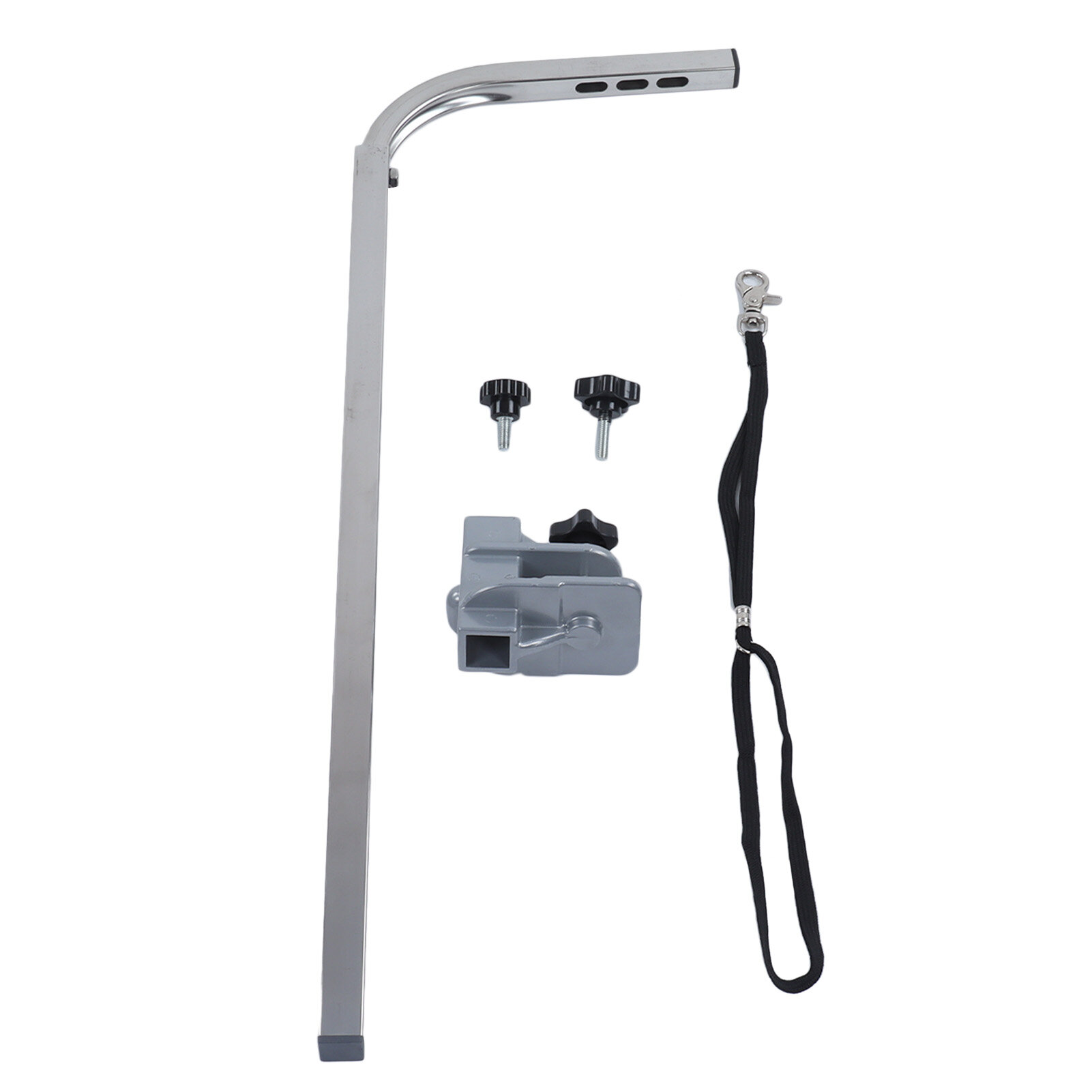 Многоцелевой складной кронштейн для груминга домашних животных L-образной формы из нержавеющей стали для стола для груминга собак, выдвижной кронштейн для косметического столика