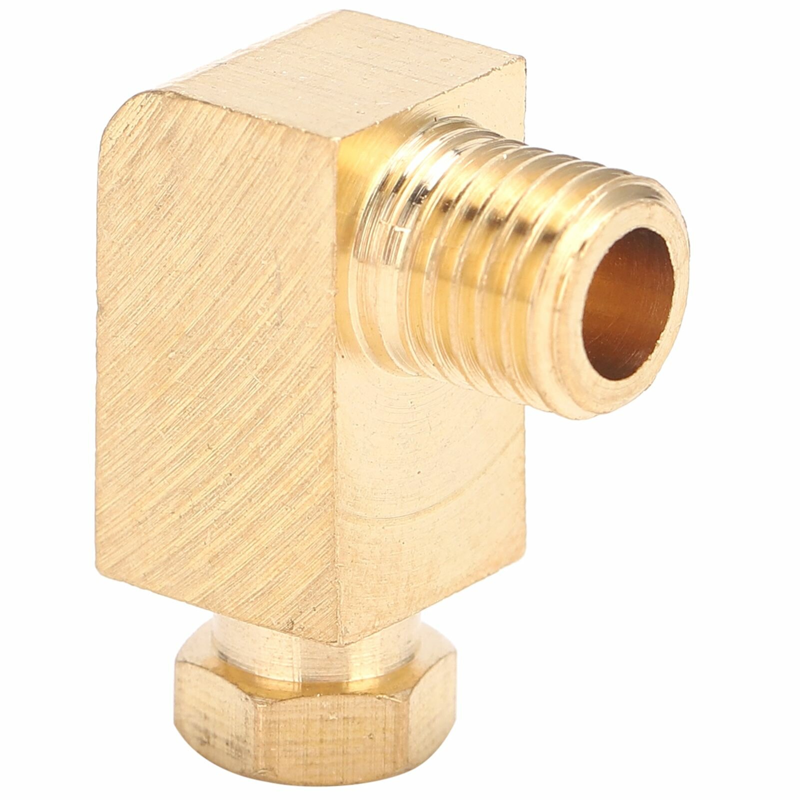 Латунный угловой фитинг 90 для маслосистемы PL408 4мм M8x1 4MM
