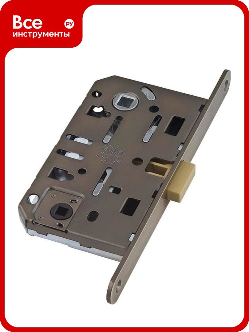 Замок AGB B06102.50.12.567 B04102, B05102 меж. WC ант. бр. с от. пл. B02402.05.12 MEDIANA POLARIS