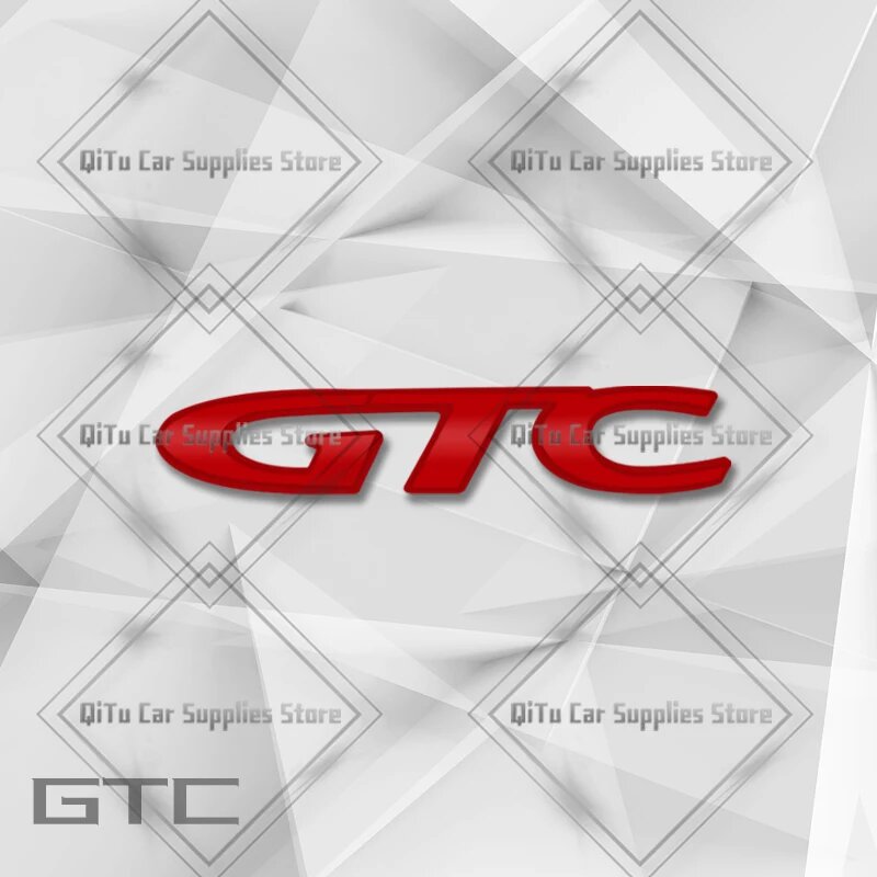 Значок из цинкового сплава GTC, эмблема кузова автомобиля, багажника, 3D наклейка на решетку радиатора для Opel Vauxhall OPC Corsa Astra Vectra Crossland Meriva Junior GS GTC Badge