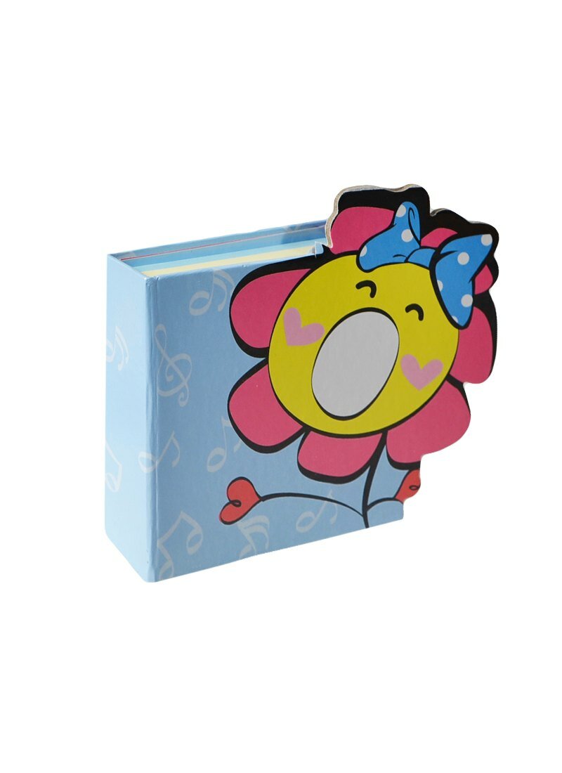 Блокнот- кубарик "Цветок" (002337) (Карамба)