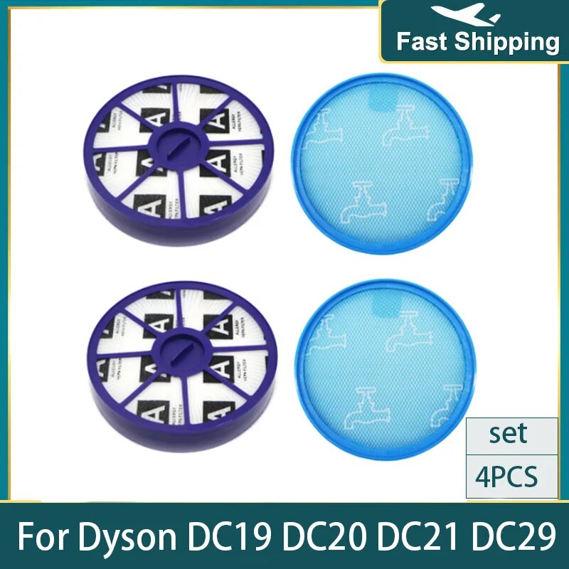 HEPA-фильтр для Dyson DC05 DC08 DC19 DC20 DC21 DC29 4pcs