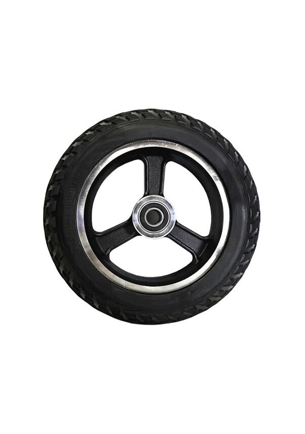 6-дюймовое колесо для электросамоката, 6 x 2 сплошных шин, полностью алюминиевые колеса, размер: 10 мм