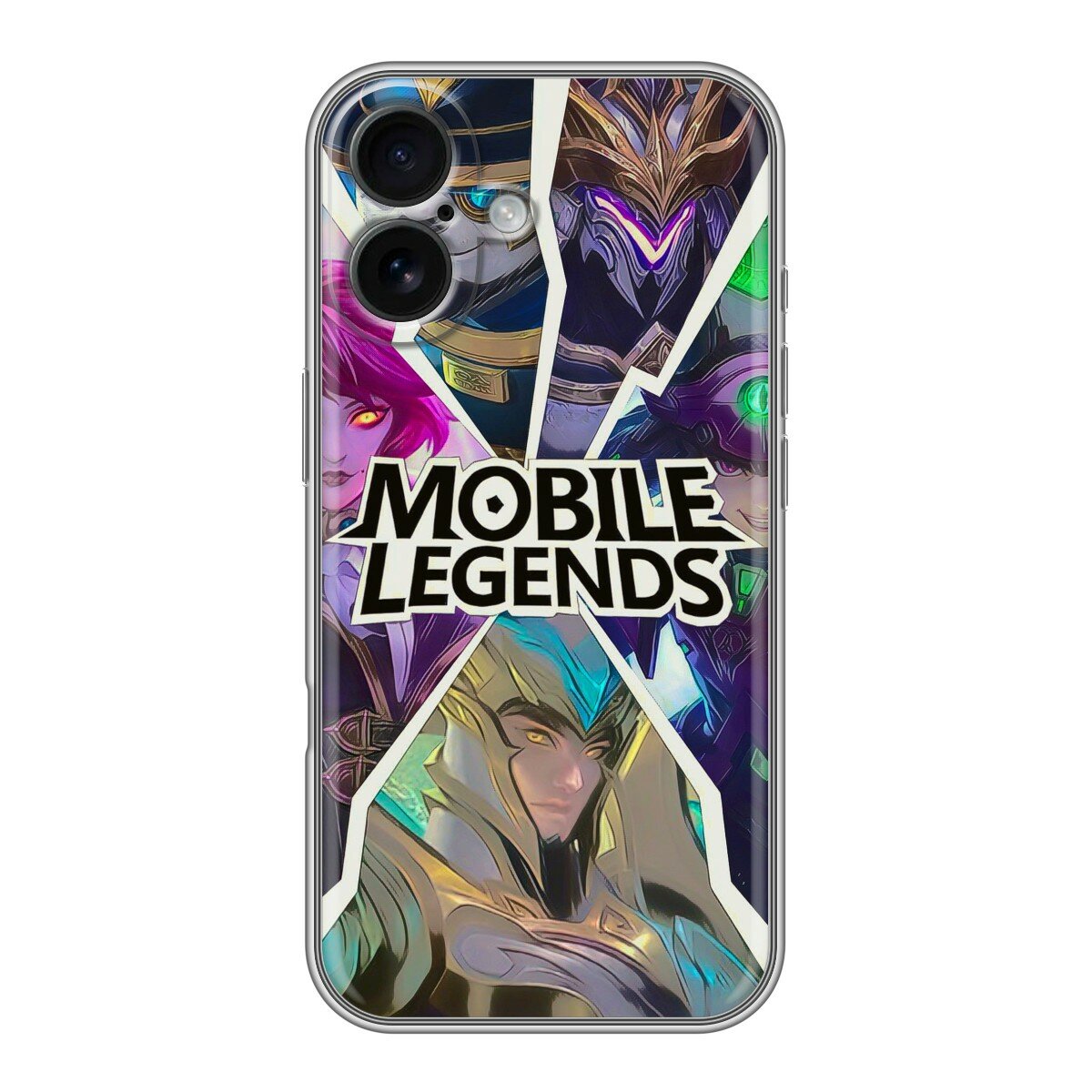 Чехол для Iphone 16 с принтом Для мальчиков Mobile Legends (Айфон 16) — фото 1