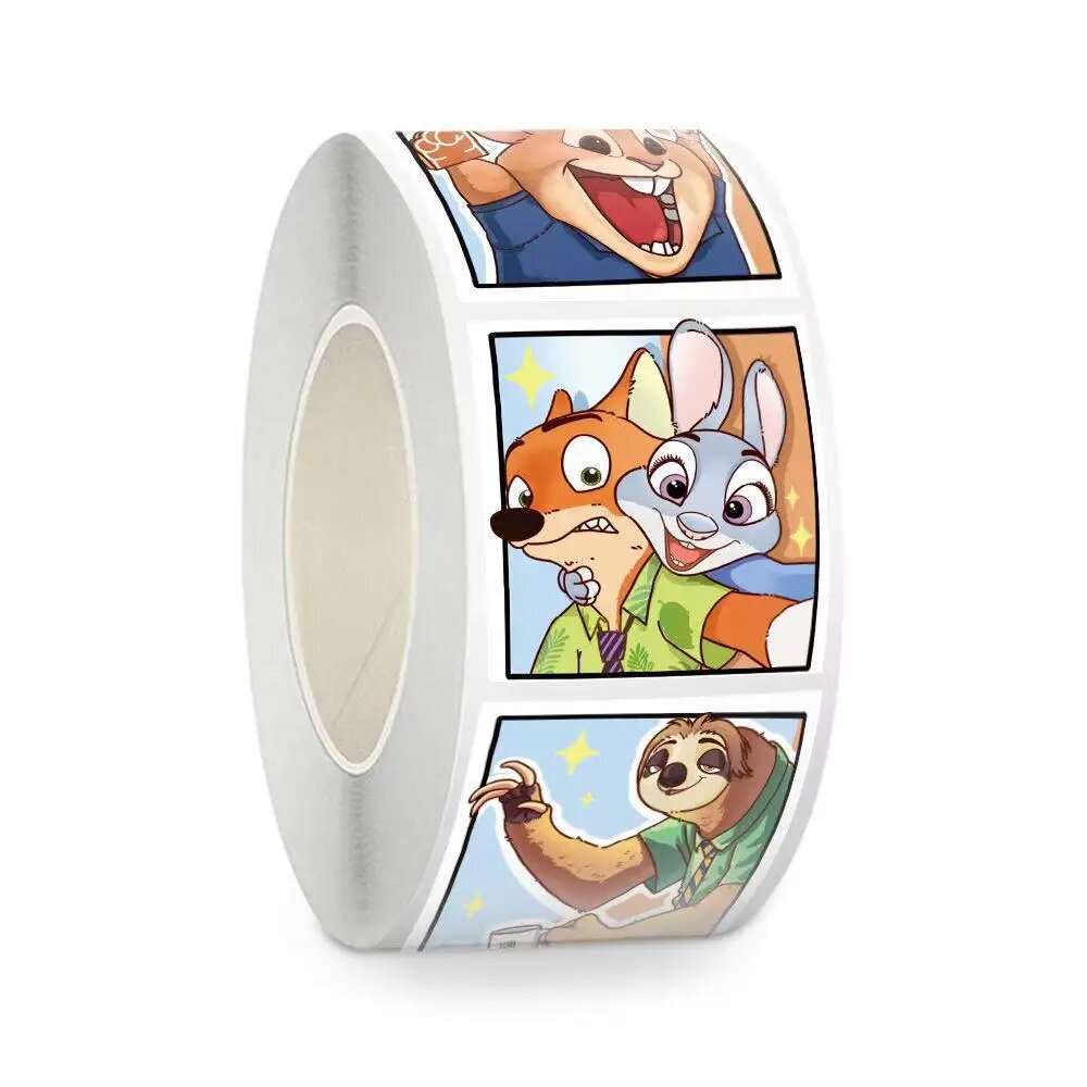 Набор наклеек Disney Zootropolis 500 шт