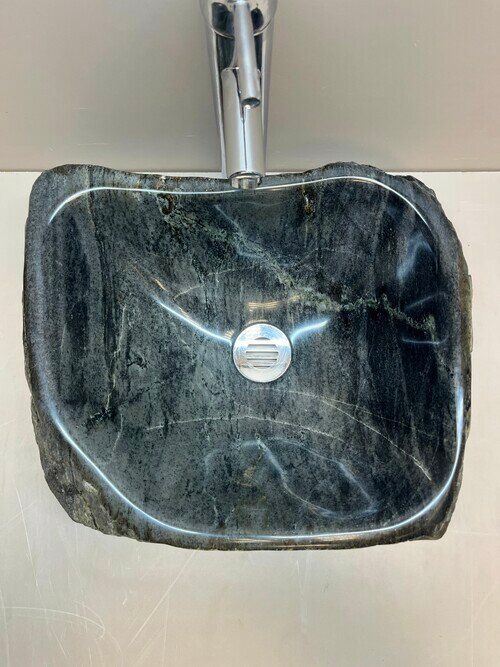 Раковина из натурального камня, сланец (41х34х14см) RK-123