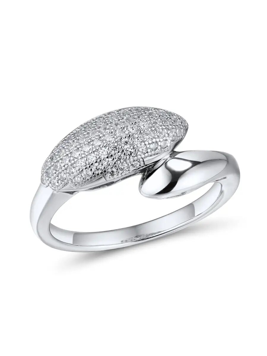 Кольцо, серебро, 925 проба