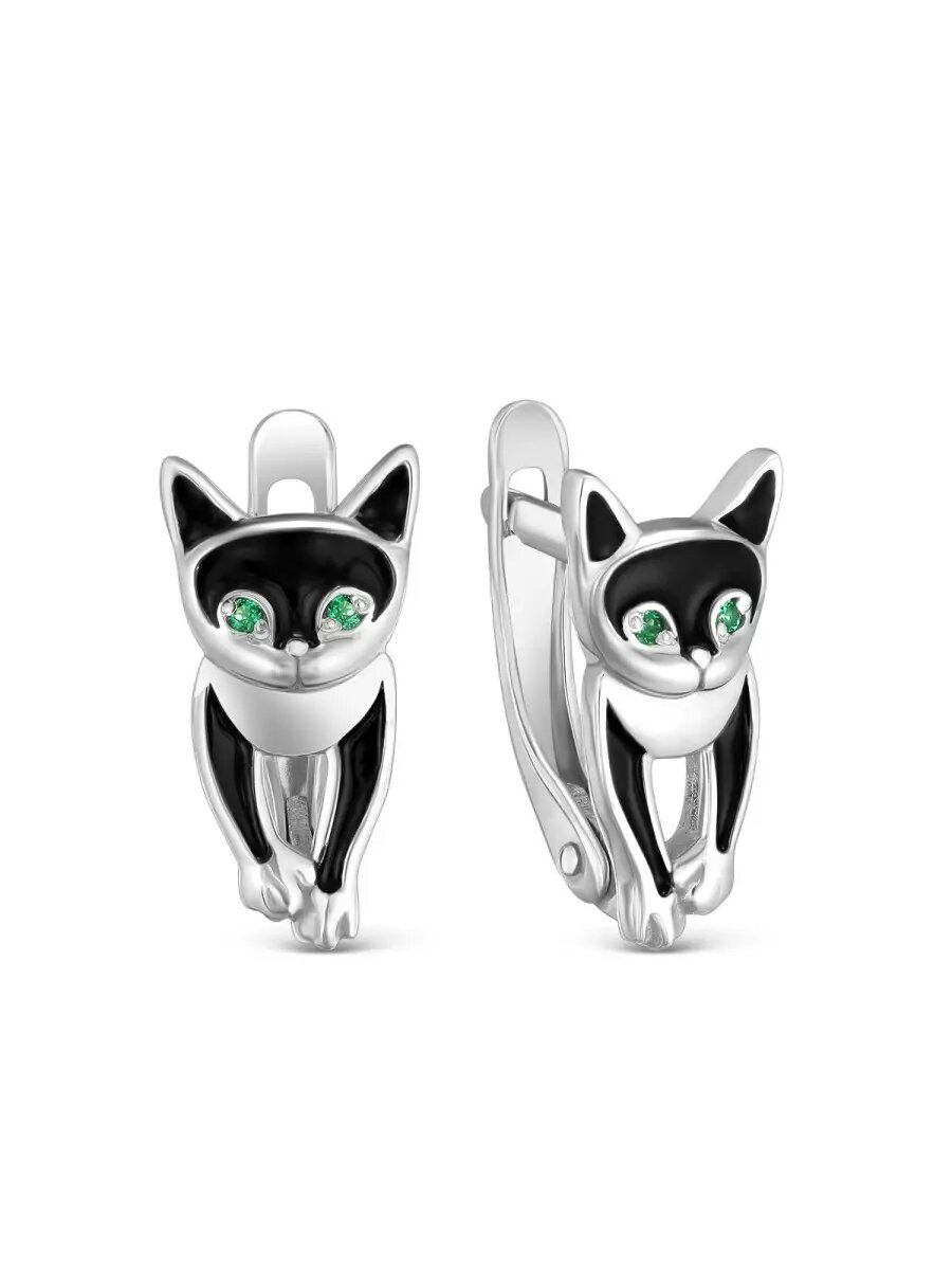 Серьги, серебро, 925 проба