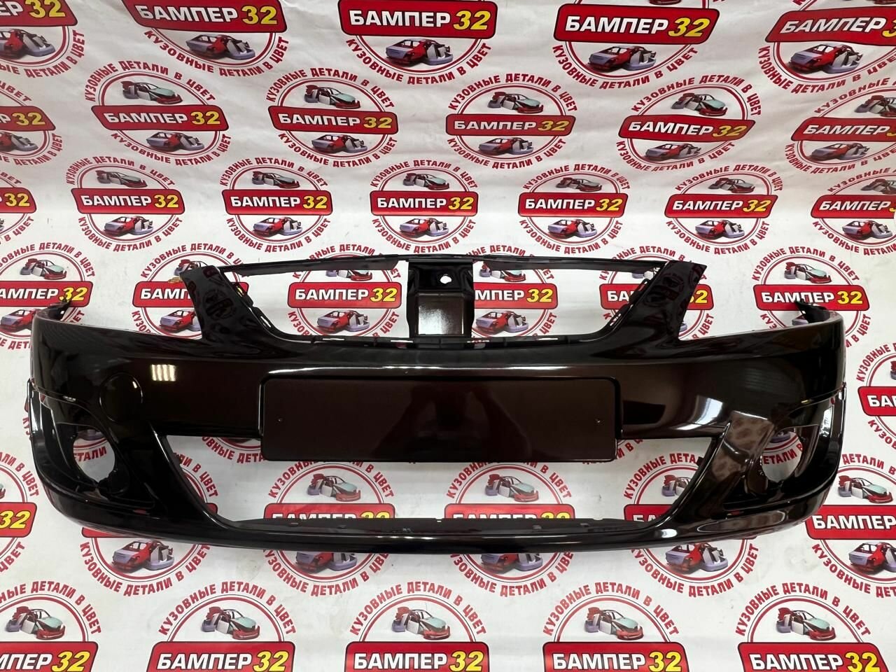 Бампер передний Ларгус, цвет Кашемир