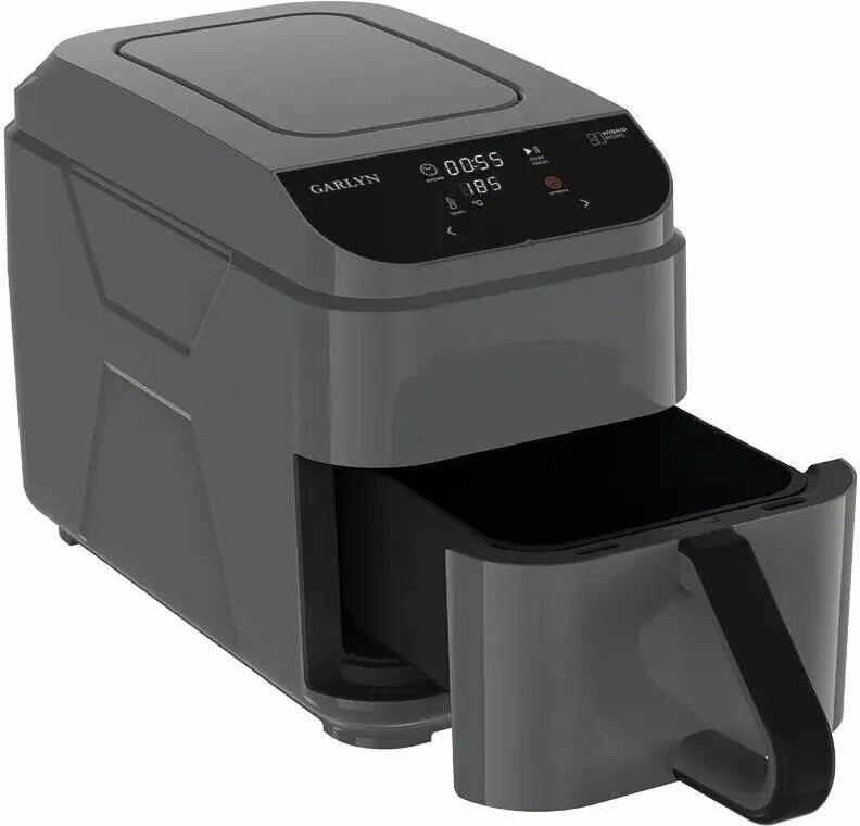 Аэрогриль GARLYN AG-1500, сенсорное управление, 17 программ, мощность 1500Вт