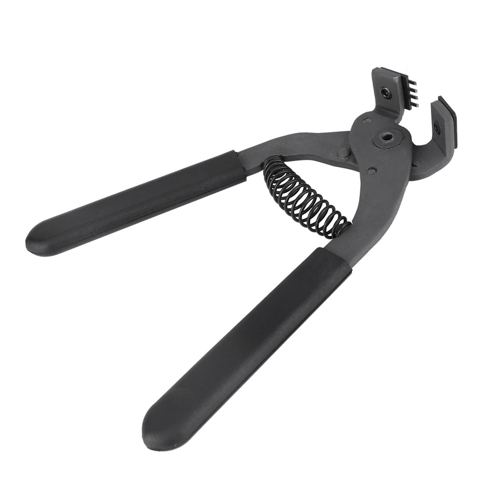 17cm HandHeld Carbon Steel Silent Pliers Leather Craft Hole Punch Tool 4mm(4 Teeth)
