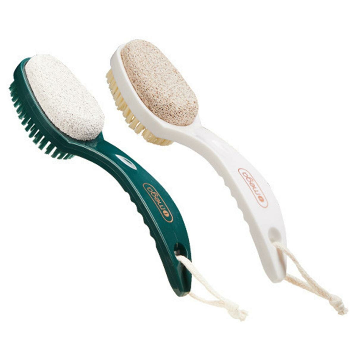 Ручка пемзовая щетка для ног скраб для ног отшелушивание омертвевшей кожи удаление натуральной щетиной массажная щетка инструмент для педикюра