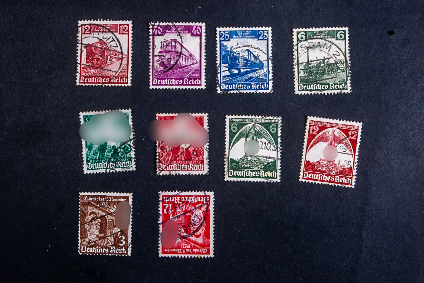 Набор марок для коллекции , Германия 1934-41 г. , Третий рейх, .