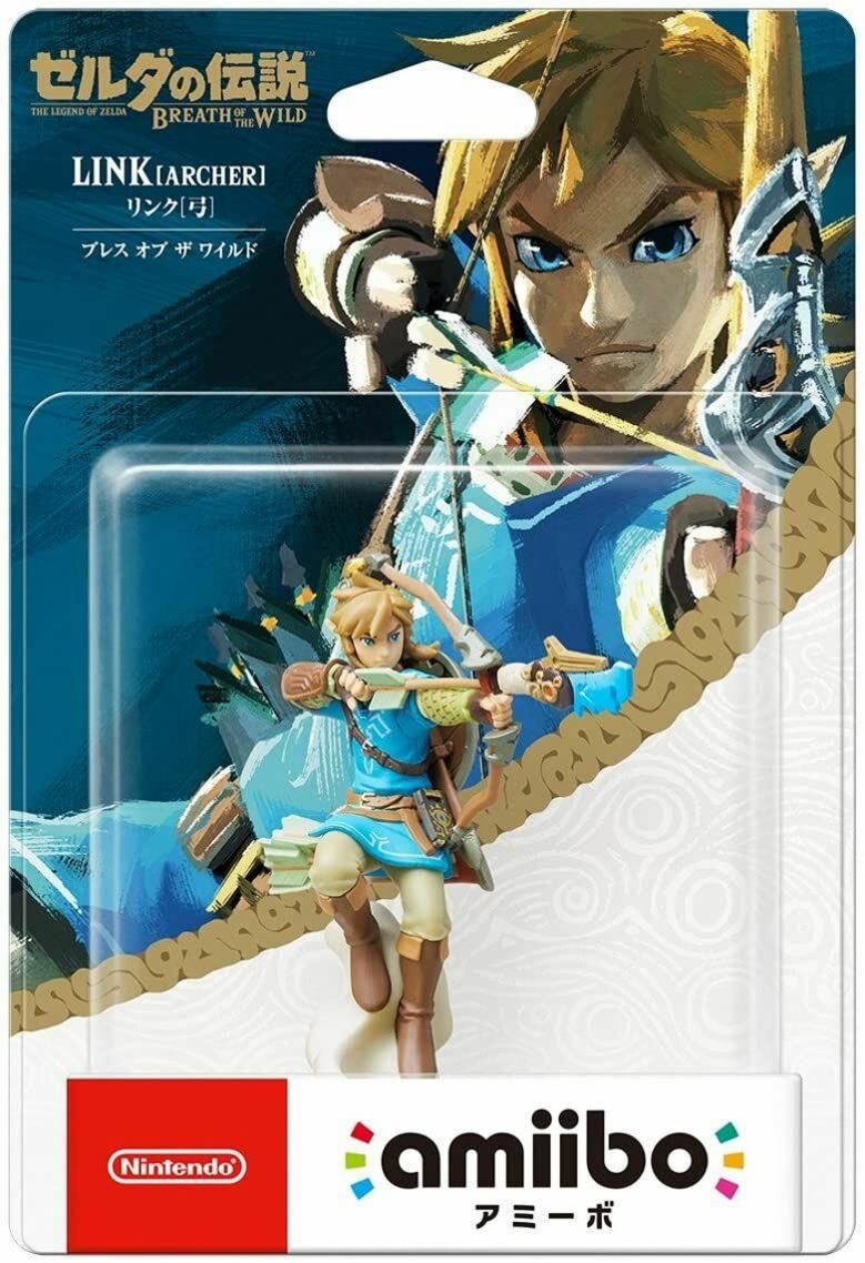Фигурка Amiibo Nintendo Лучница Link, Легенда о Зельде BOTW