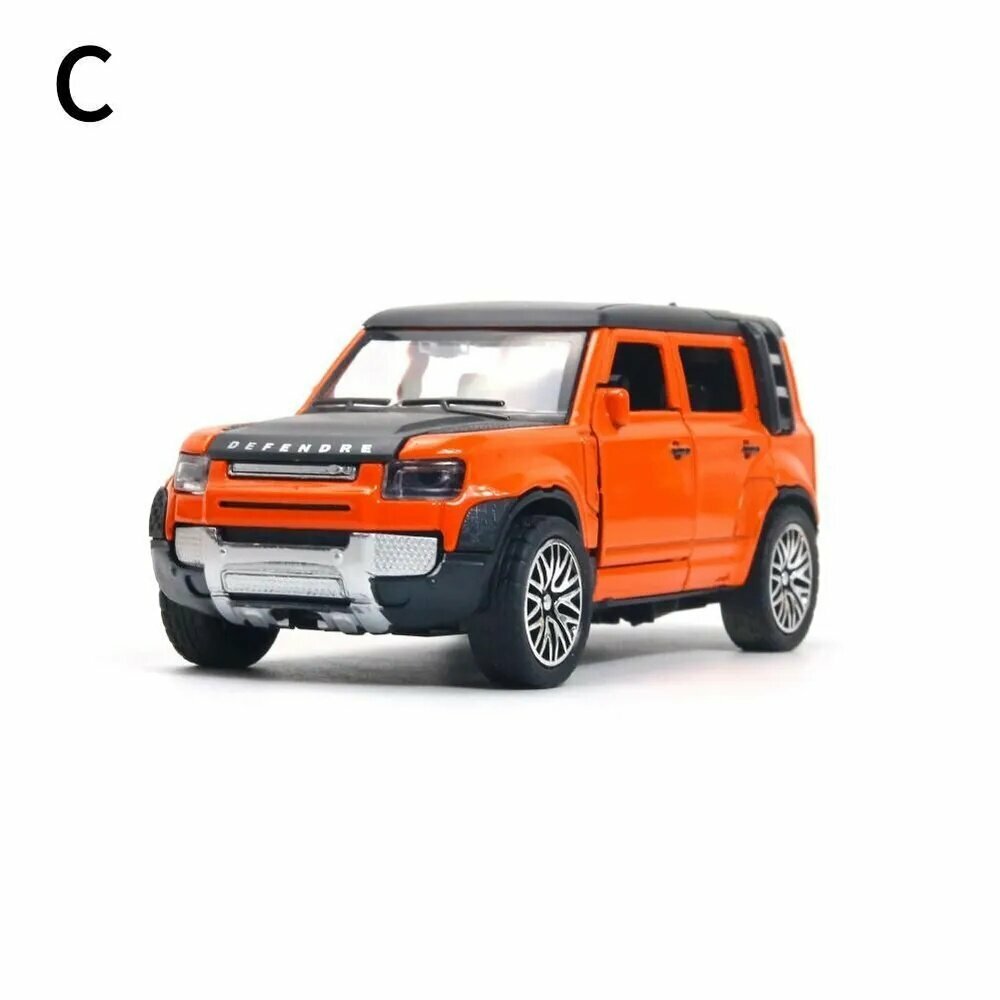 Модельки машин металлические Ленд Ровер Дефендер 1:36, модель автомобиля коллекционная