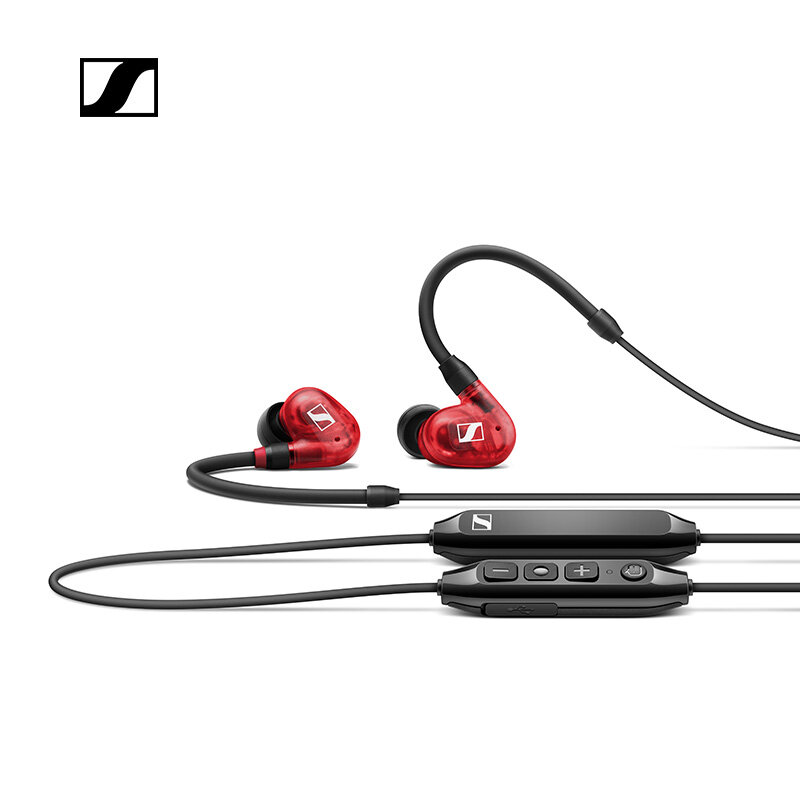 SENNHEISER IE100PRO WIRELESS RED In-Ear Professional Wired/Wireless Bluetooth Headphone Set Dual-Use Monitoring Earphones [Bluetooth without Monitoring]