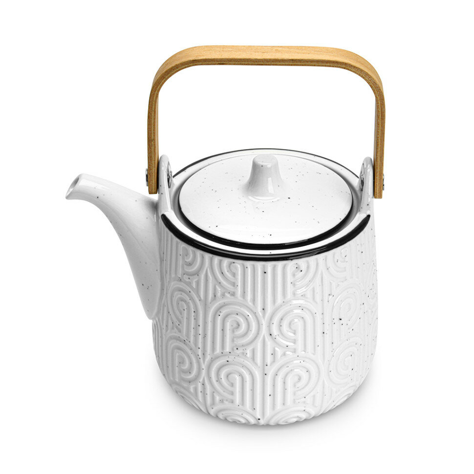 13544 FISSMAN Заварочный чайник ART DECO 1000 мл (фарфор)