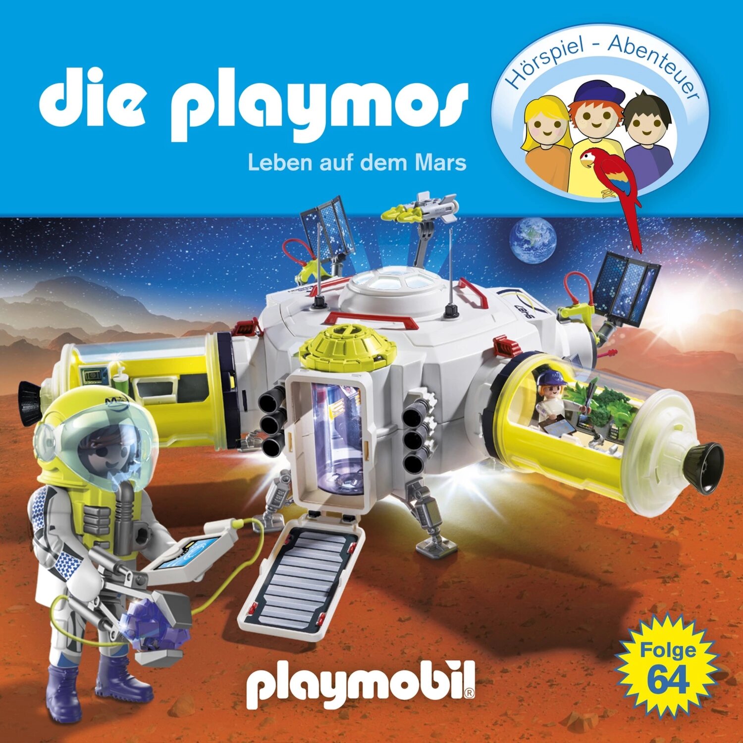 Die Playmos - Das Original Playmobil Hörspiel, Folge 64: Leben auf dem Mars [Аудиокнига]