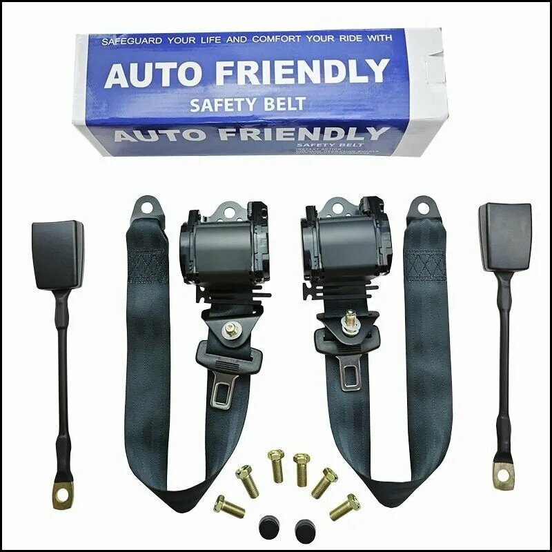 Передние ремни безопасности универсальные ВАЗ, ГАЗ, УАЗ