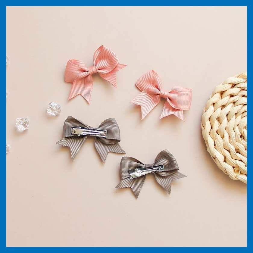 Baby Hair Accessories Комплект бантики заколочки для волос 10 шт. FJ002-21
