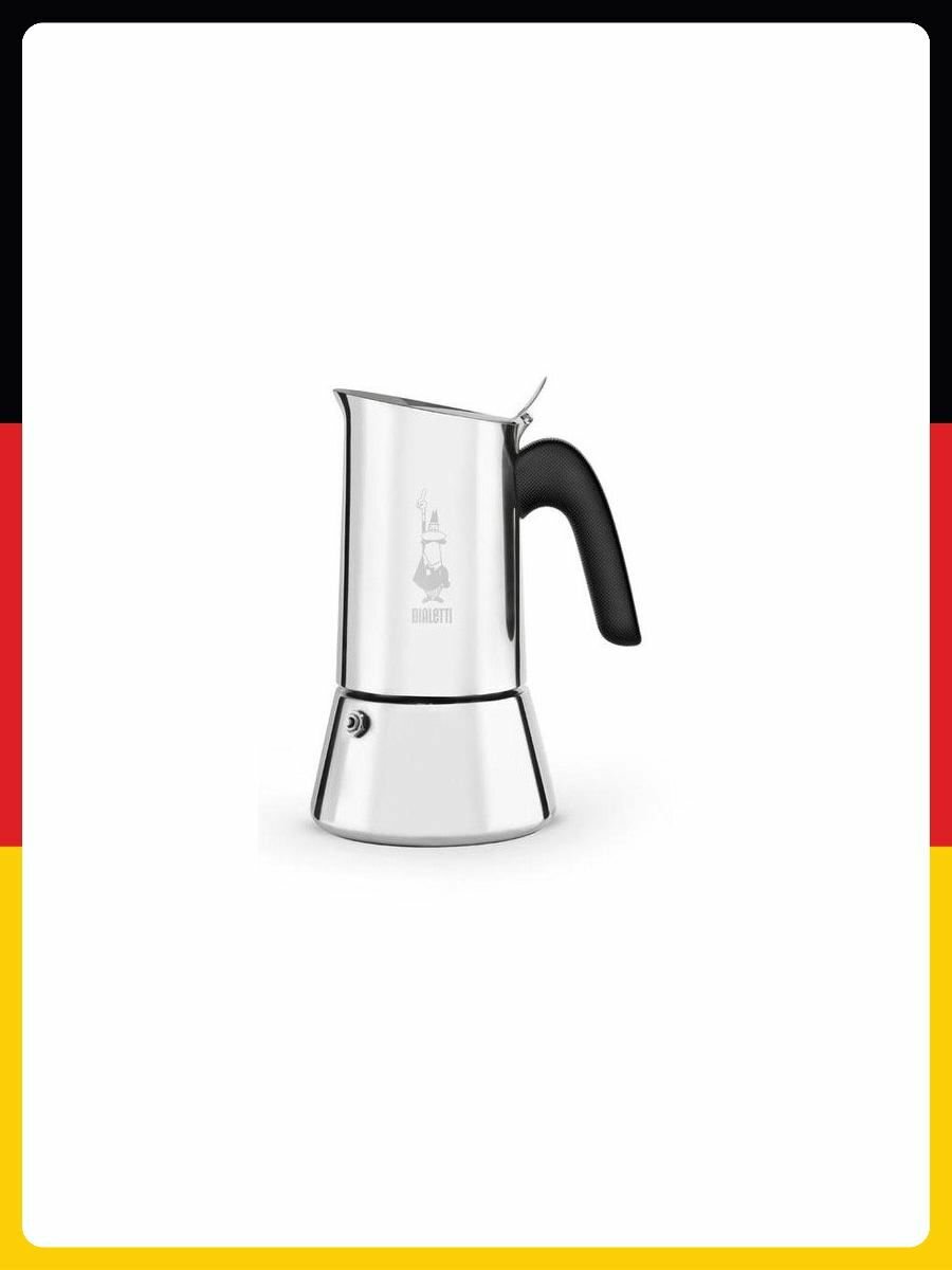 Кофеварка Bialetti New Venus серебристая